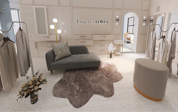 「Louere（ルエレ）」主催の23AW ExhibitionにLOWYAプロデュースのフォトブースが登場！ | 【公式】LOWYA(ロウヤ) 家具･インテリアのオンライン通販