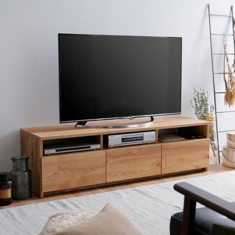 【完成品】49型対応の国産ローテレビ台(ナチュラル/ブラウン)幅150 | 【公式】LOWYA(ロウヤ) 家具･インテリアのオンライン通販
