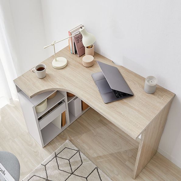L字デスク 収納付 木製 [幅100] | 【公式】LOWYA(ロウヤ) 家具･インテリアのオンライン通販