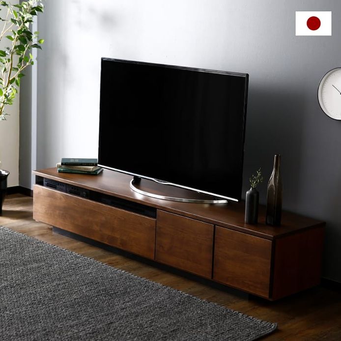 [幅180] 日本製 ローテレビ台 49V型対応 完成品 天然木 | 【公式】LOWYA(ロウヤ) 家具･インテリアのオンライン通販