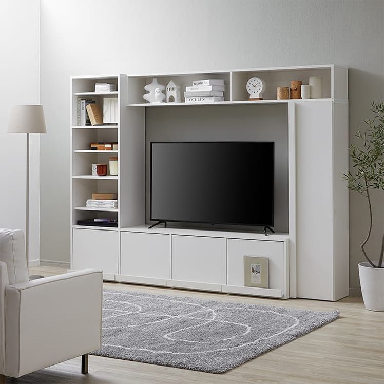 [幅235] ハイタイプテレビ台 壁面収納 65インチ 木製 | 【公式】LOWYA(ロウヤ) 家具･インテリアのオンライン通販