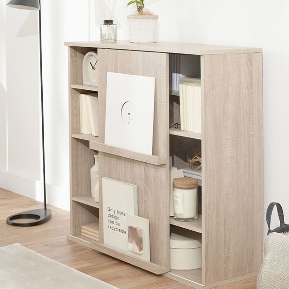 本棚(幅90cm) 漫画 コミック収納 スリムで大容量の木製シェルフ 省スペース | 【公式】LOWYA(ロウヤ) 家具･インテリアのオンライン通販