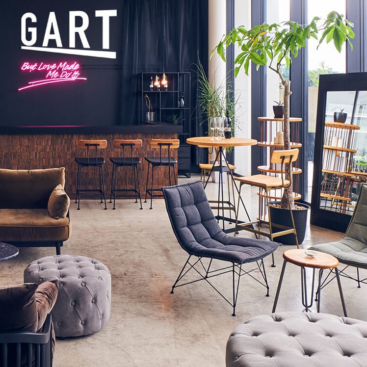 GART ガルト デスクチェア(幅44.5cm) オフィスチェア スツール スチール脚 | 【公式】LOWYA(ロウヤ) 家具･インテリアのオンライン通販