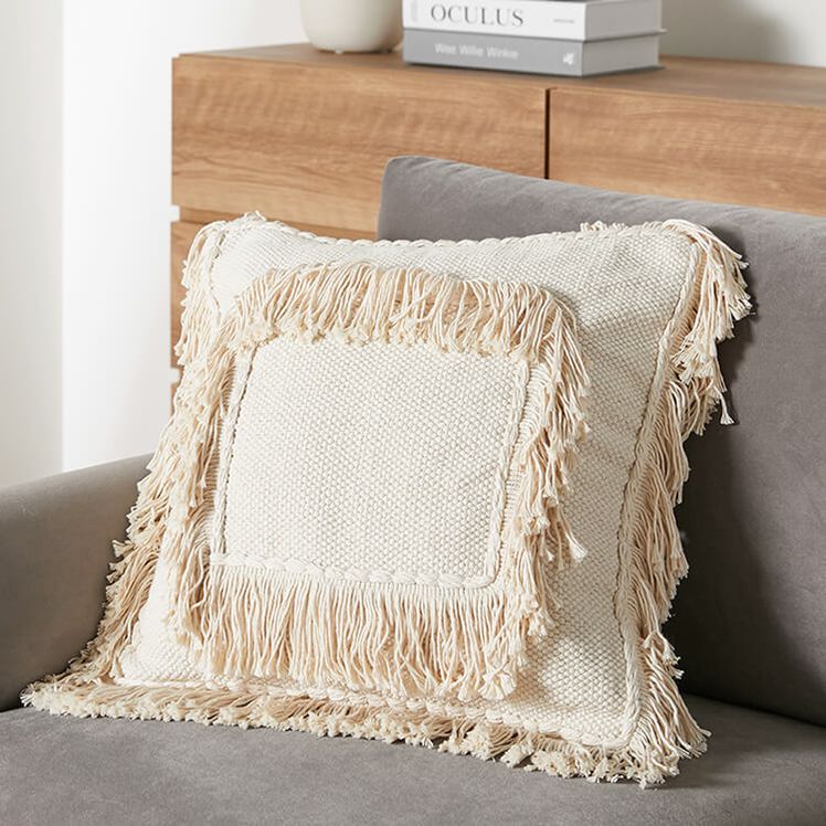 エデルマ クッションカバー コットン100% 幅45cm La Forma | 【公式】LOWYA(ロウヤ) 家具･インテリアのオンライン通販