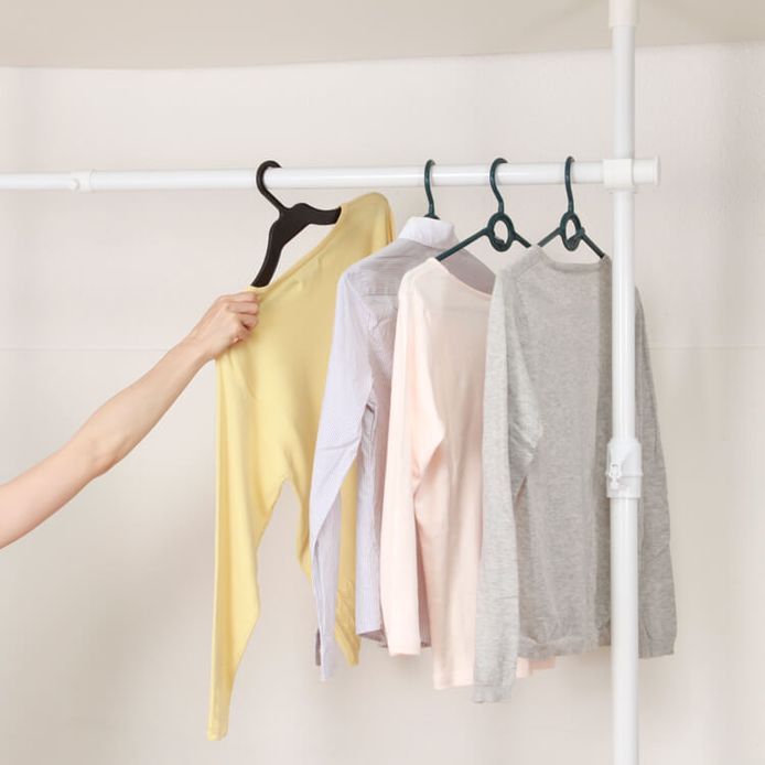 突っ張りポールハンガー ハンガーラック [幅100-170] | 【公式】LOWYA(ロウヤ) 家具･インテリアのオンライン通販