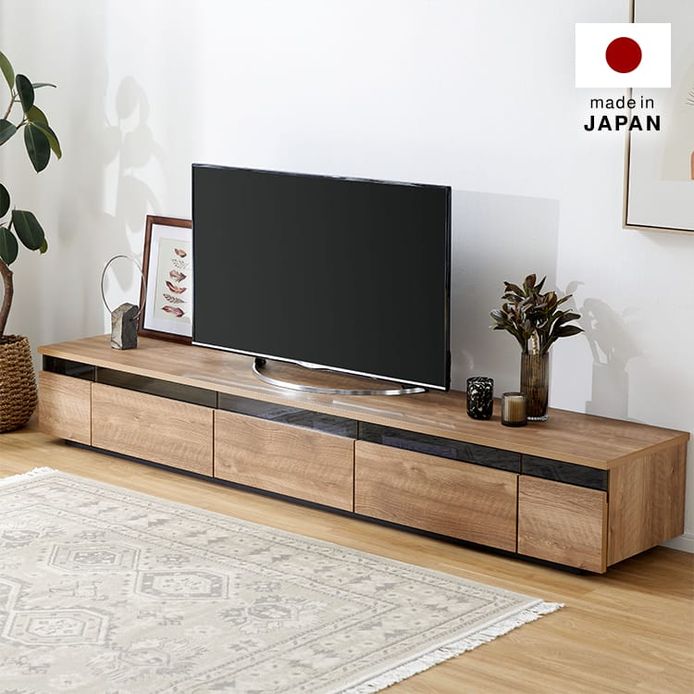 日本製テレビ台 木製 ストーン柄 [幅240] | 【公式】LOWYA(ロウヤ) 家具･インテリアのオンライン通販