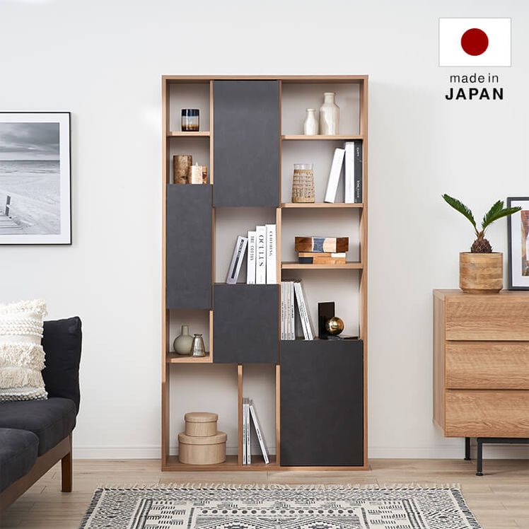 【開梱設置無料】WTW×LOWYA オリジナルシェルフ 収納棚 日本製 [幅90] | 【公式】LOWYA(ロウヤ) 家具･インテリアのオンライン通販