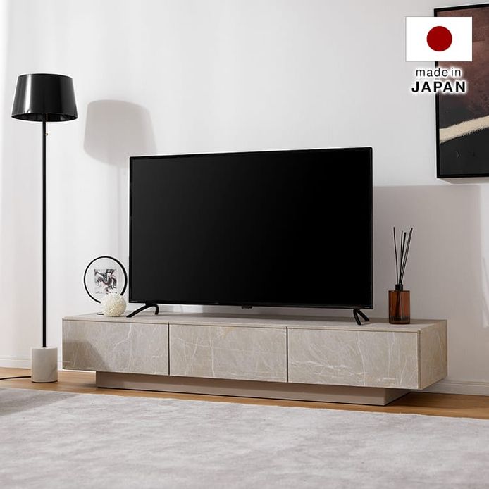 日本製 テレビ台 ローテレビ台 ストーン柄 [幅160] | 【公式】LOWYA(ロウヤ) 家具･インテリアのオンライン通販