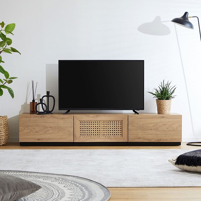 ラタン調テレビ台 木製 [幅180/幅240] | 【公式】LOWYA(ロウヤ) 家具･インテリアのオンライン通販
