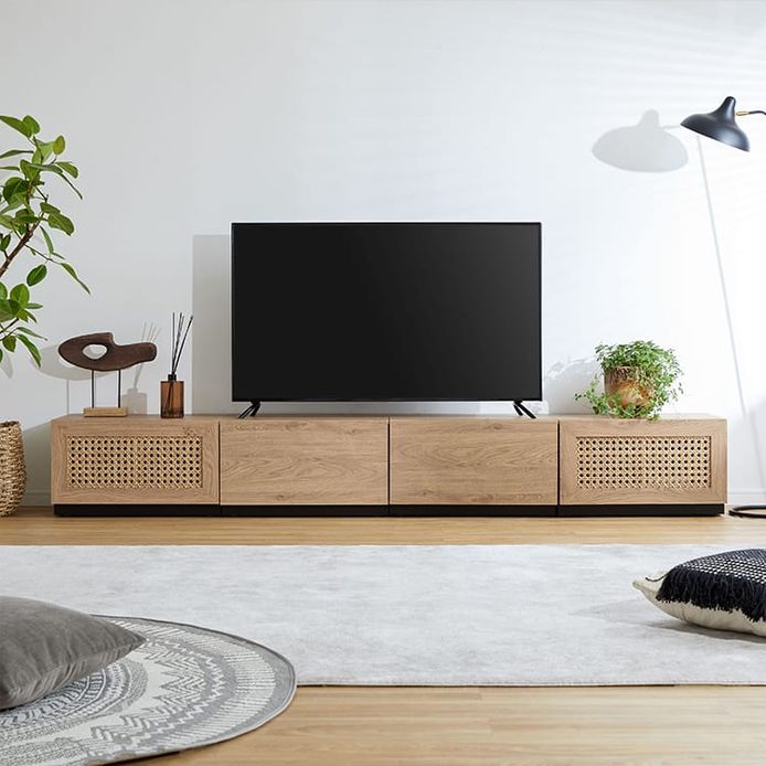 ラタン調テレビ台 木製 [幅180/幅240] | 【公式】LOWYA(ロウヤ) 家具･インテリアのオンライン通販