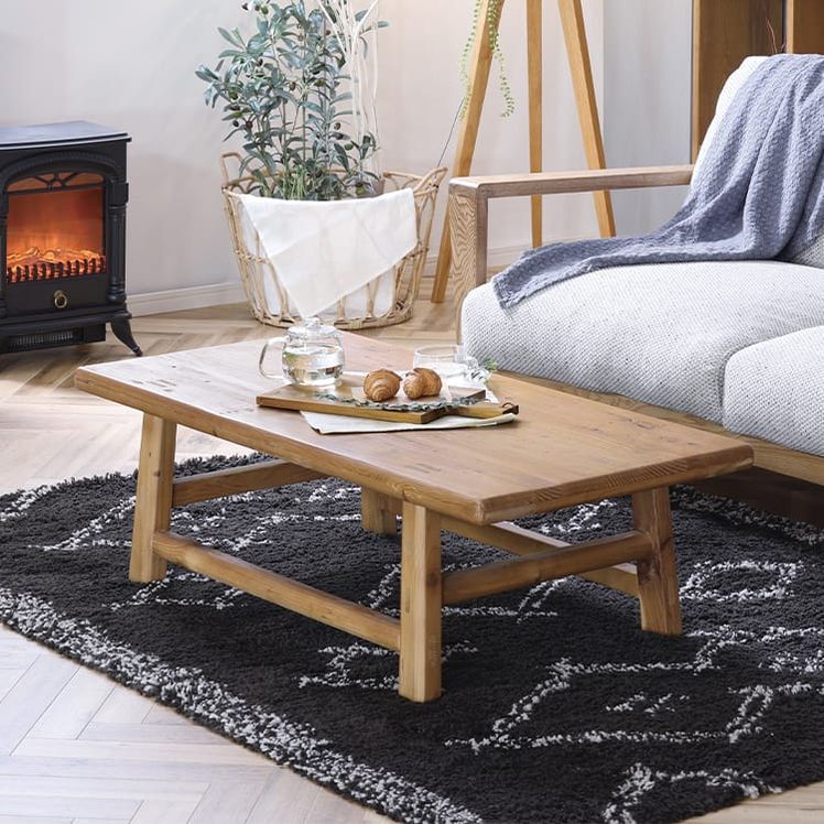 センターテーブル ローテーブル 木製 天然木 イール [幅110] | 【公式】LOWYA(ロウヤ) 家具･インテリアのオンライン通販