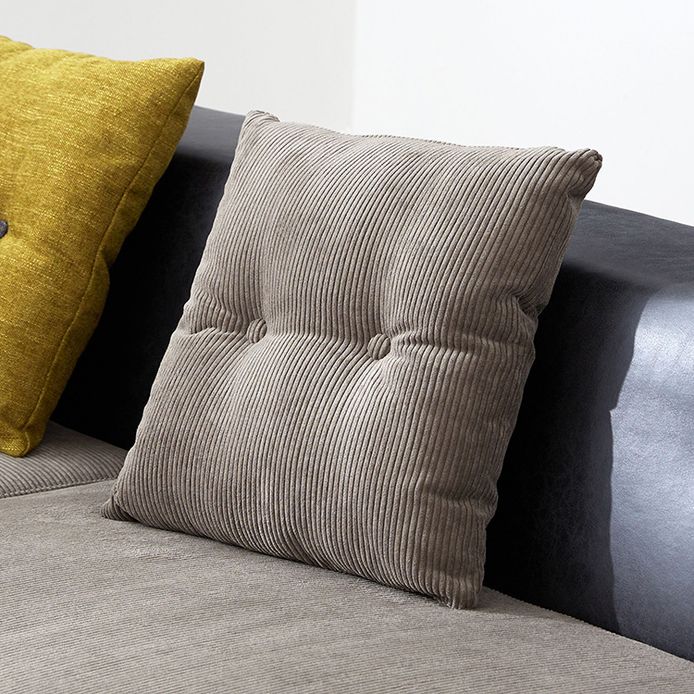 クッション コーデュロイ レザーテックス CRASH GATE 四角 [幅45] | 【公式】LOWYA(ロウヤ) 家具･インテリアのオンライン通販