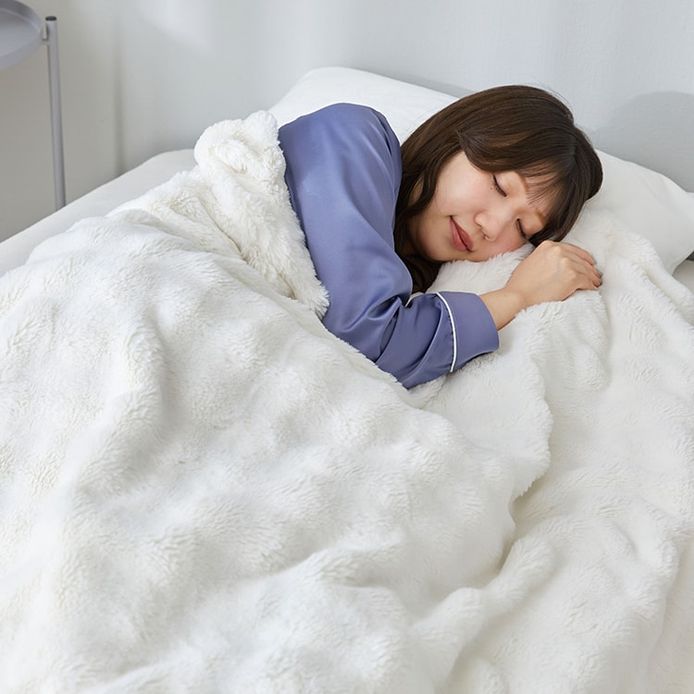 GROONY ファーリーブランケット [140×200] | 【公式】LOWYA(ロウヤ) 家具･インテリアのオンライン通販