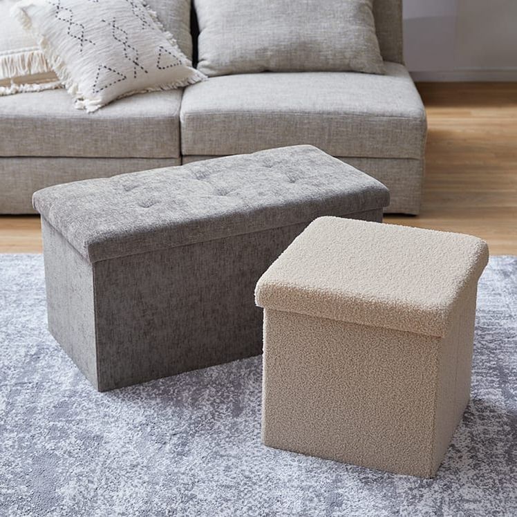 折りたためる収納ボックススツール [幅38/幅76] | 【公式】LOWYA(ロウヤ) 家具･インテリアのオンライン通販