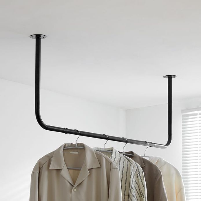 ハンガーバー 天井・壁付け [高さ20cm/45cm] | 【公式】LOWYA(ロウヤ) 家具･インテリアのオンライン通販
