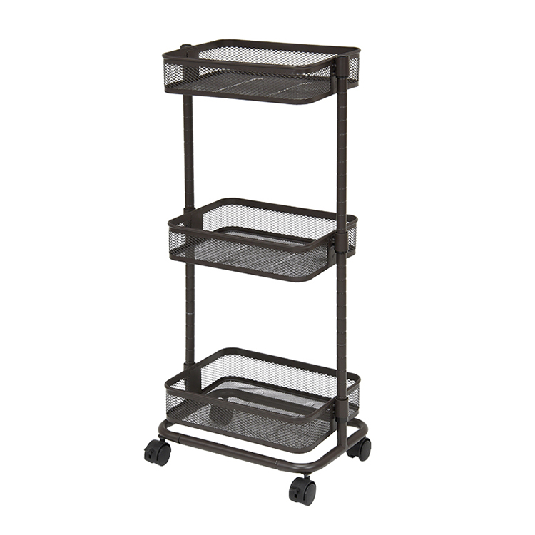 キッチンワゴン キャスター付きワゴン収納 くすみカラー [幅38] | 【公式】LOWYA(ロウヤ) 家具･インテリアのオンライン通販