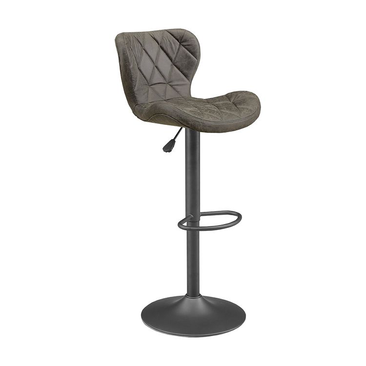 カウンターチェア ファブリック ダイヤモンドステッチ レバー式 [幅47] | 【公式】LOWYA(ロウヤ) 家具･インテリアのオンライン通販