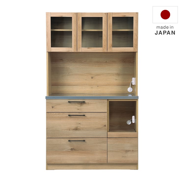 食器棚 オープンダイニング 日本製 リンツ [幅110] | 【公式】LOWYA(ロウヤ) 家具･インテリアのオンライン通販