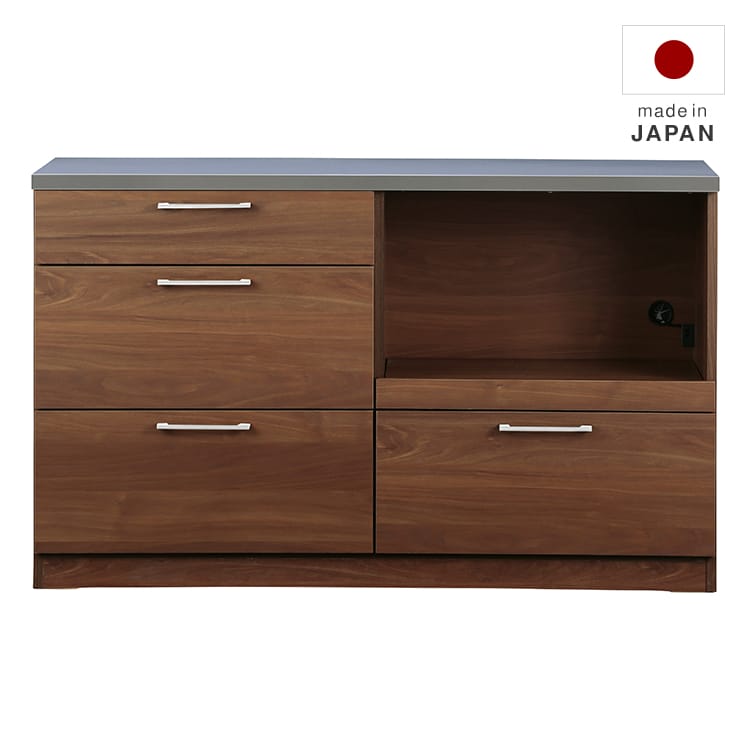 キッチンカウンター レンジ台 日本製 ステンレス リンツ [幅140] | 【公式】LOWYA(ロウヤ) 家具･インテリアのオンライン通販